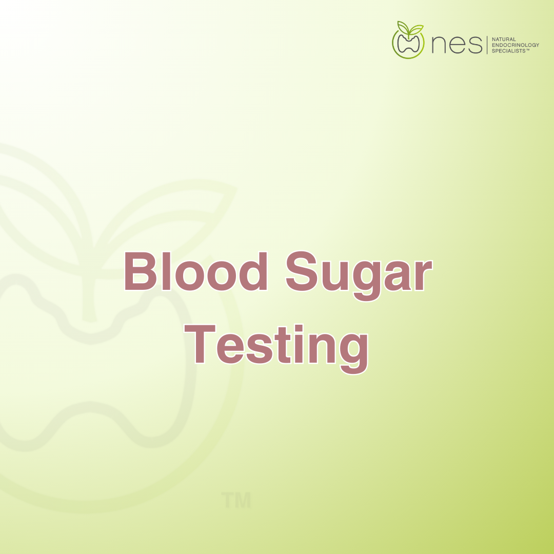 Blood Sugar Testing – NES Shop